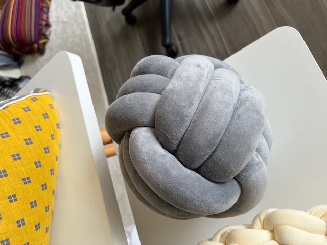 Ball Shaped Cushion - All Rich Fore-Front